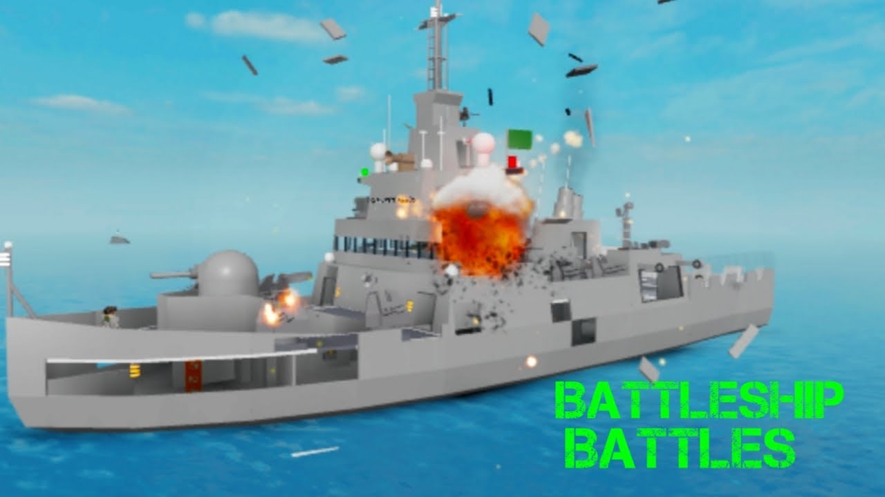 Battleship Battles on Roblox is Crazy - YouTube