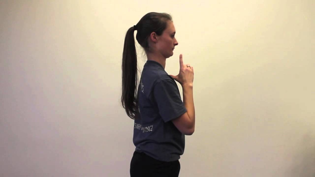 Chin Tuck Stretch - YouTube