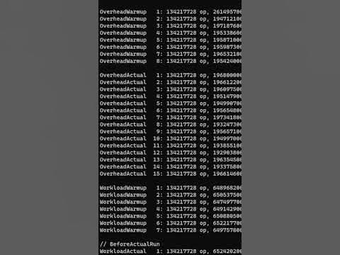 .NET 7 vs .NET 8 : LINQ Count Benchmark #csharp #csharptutorial #csharpprogramming #benchmark # ...