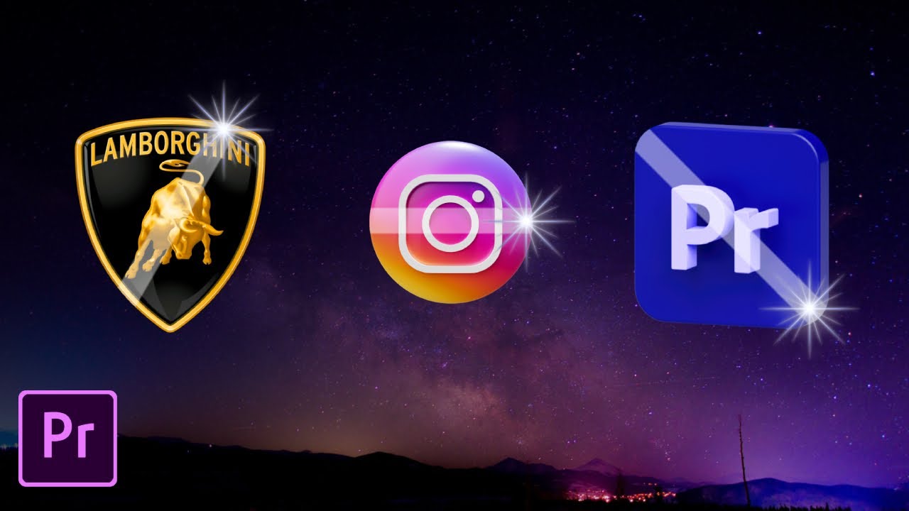 Make ICON SHINE Effect in Premiere Pro | LOGO SHINE Effect - YouTube