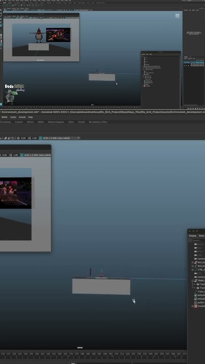 How I constrained the camera to a curve with motion path in Autodesk Maya#mayaanimation - YouTube