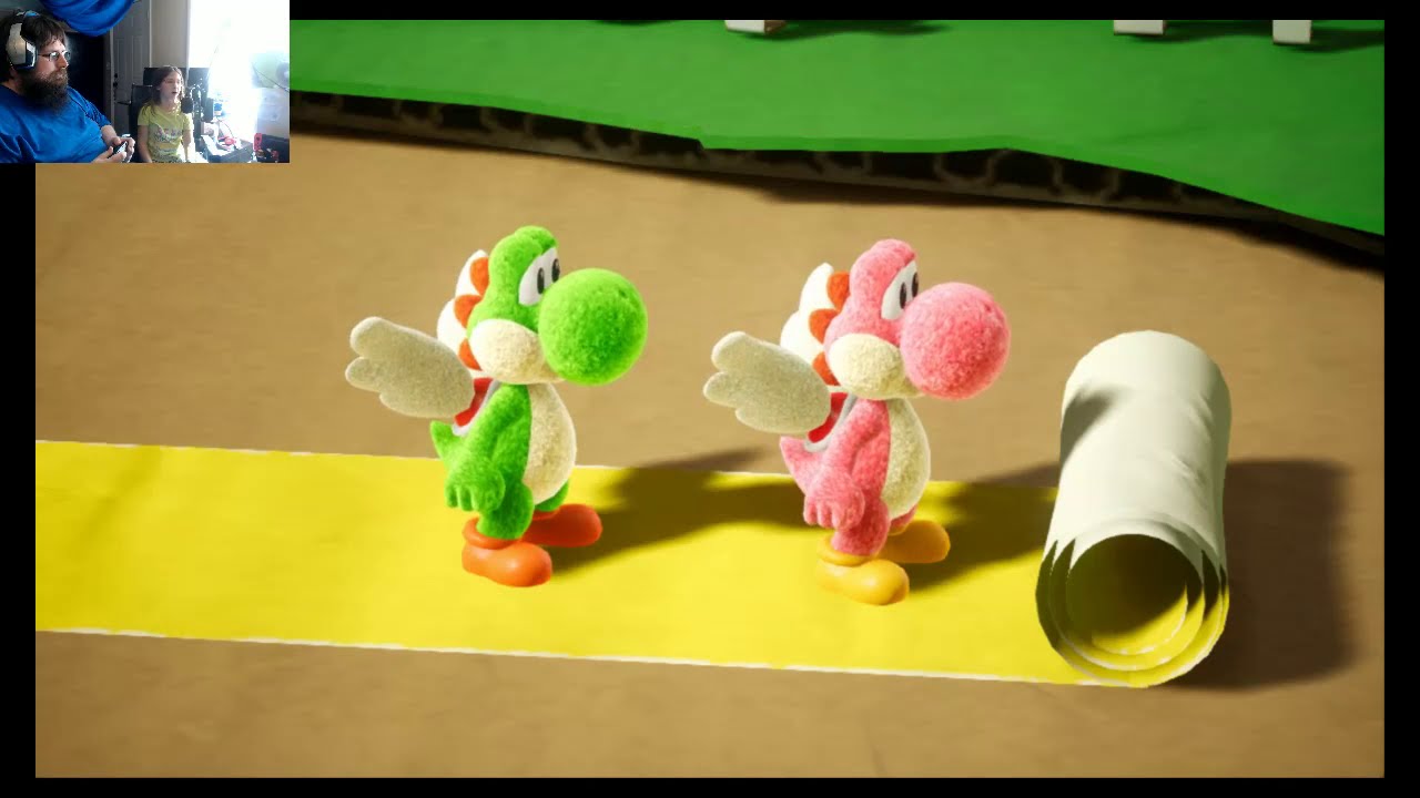 I turned into Yoshi! - Yoshi's Crafted World - YouTube