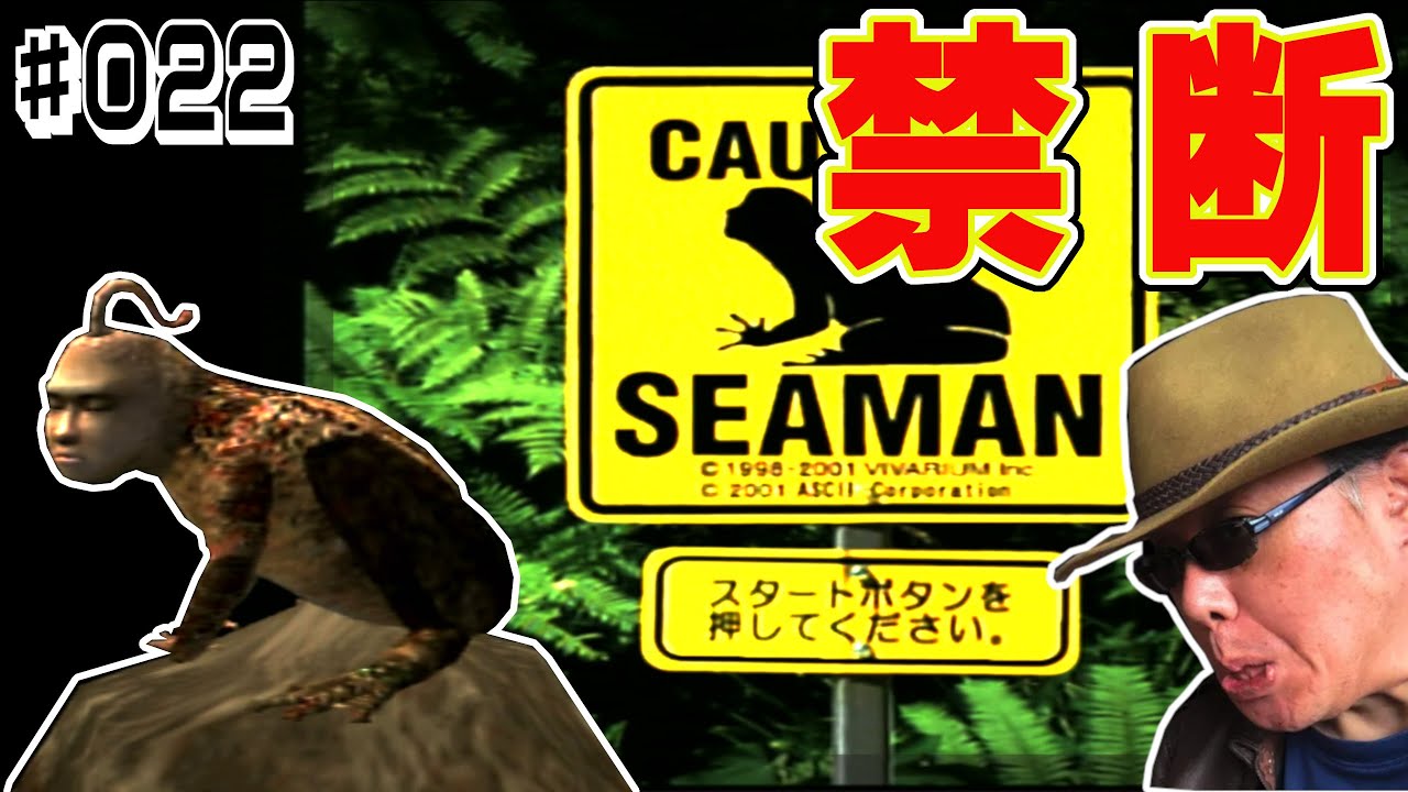 【シーマン】人面魚 の 飼育 初めてみた SEAMAN 【PS2】 #22 - YouTube