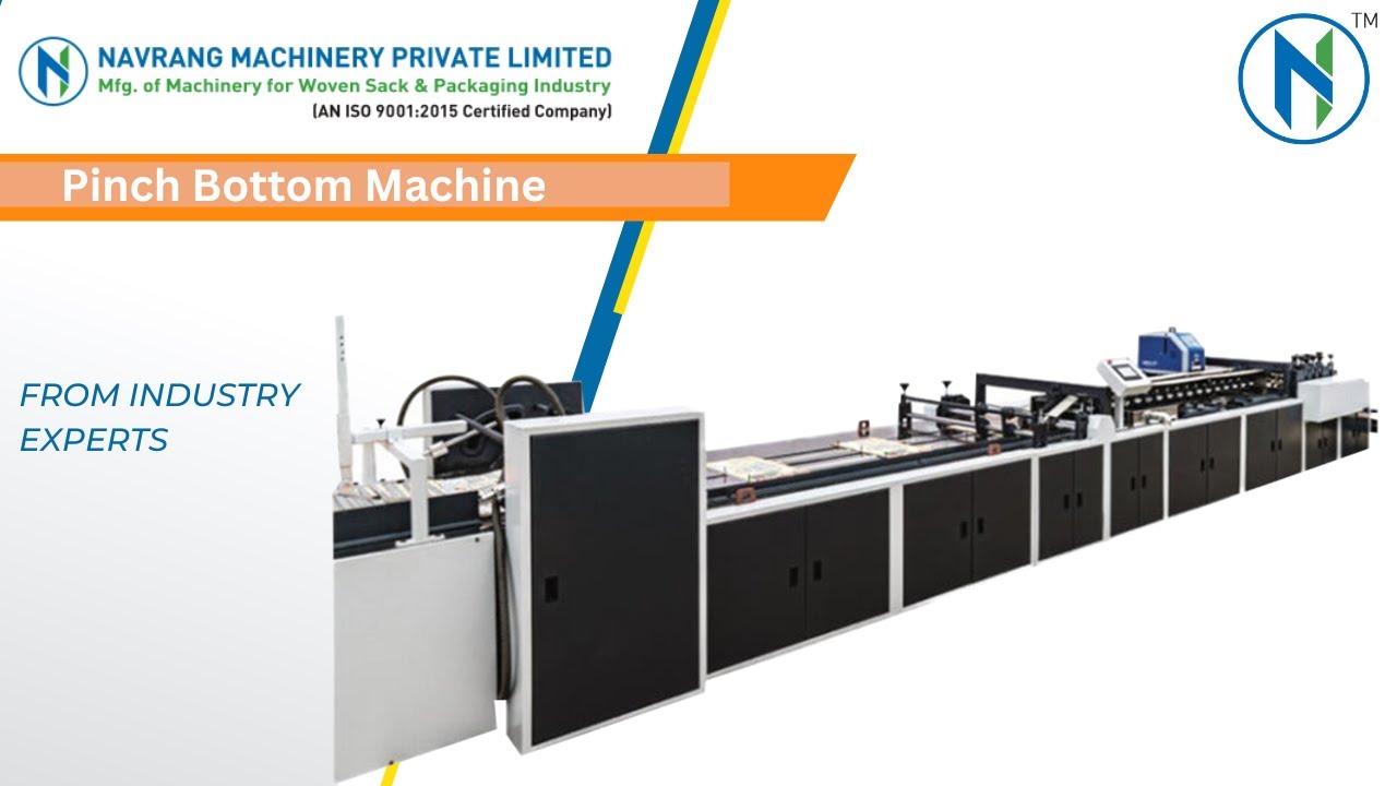 Pinch Bottom Machine | Precision for Bag Manufacturing - YouTube