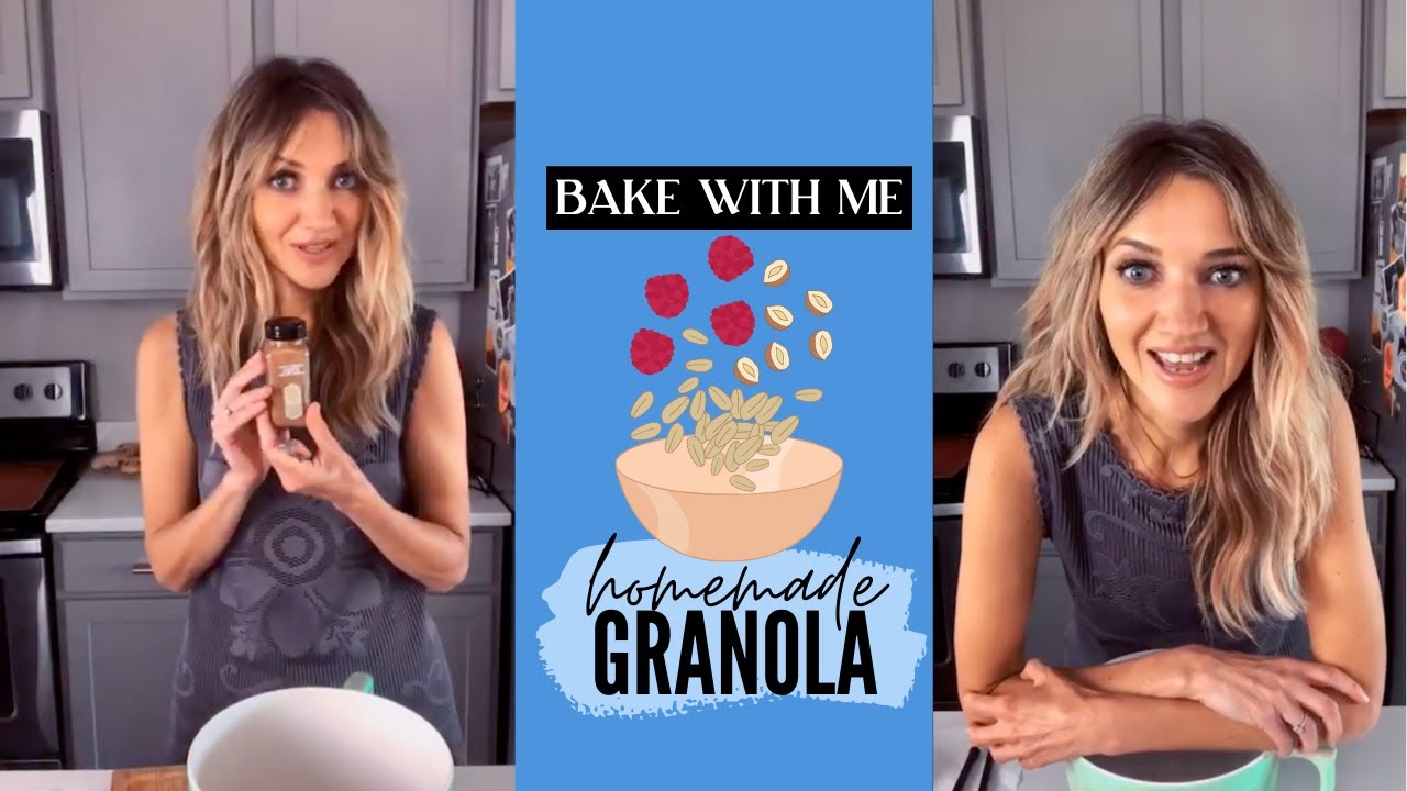 BAKE WITH ME: HOMEMADE GRANOLA | Sweet Darlings with Sarah Darling ...