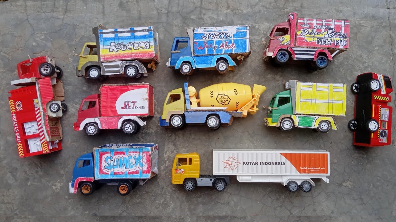 mobil truk oleng, truk molen, truk pemadam, truk box, truk oleng, truk ...