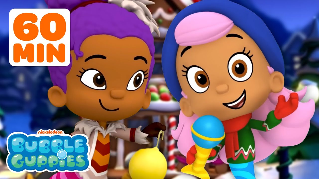 Bubble Guppies Celebrate the Holidays 🎄 | 60 Minute Compilation | Nick ...