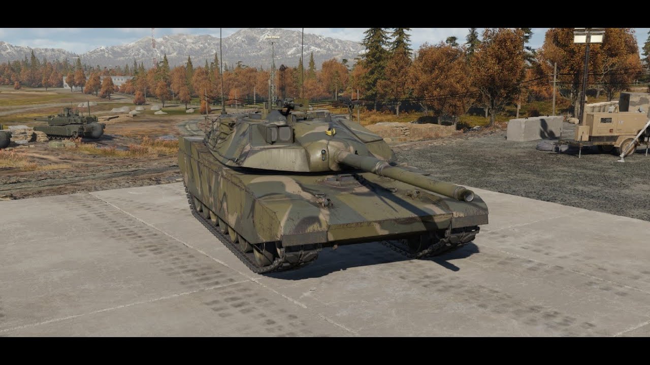 XM1, the proto-Abrams - YouTube
