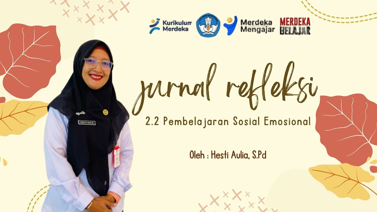 Jurnal Refleksi 2.2 dengan model segitiga refleksi - YouTube