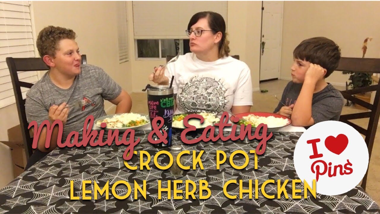 Chicken Dinner Mukbang | Pinterest Review | cooking | - YouTube