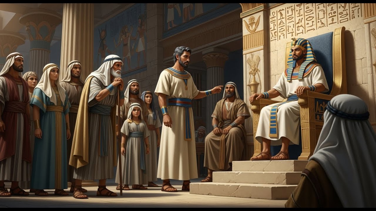 #25 - Telling Pharaoh and Inviting the Family - Children's Bible ...