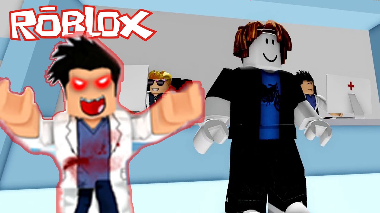 ÜRKÜTÜCÜ DOKTOR HASTANE BOYUNCA KOVALADI! Roblox Escape the Doctor ...