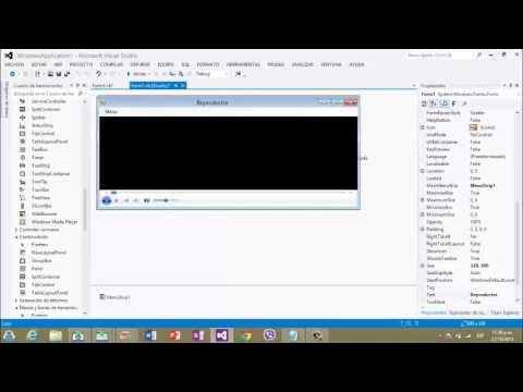 insertar video visual studio 2012 - YouTube