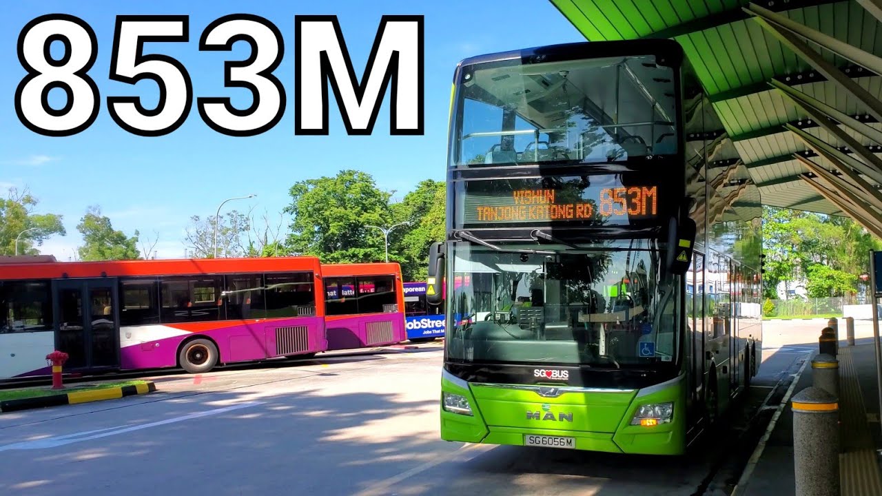 Tower Transit Bus Service 853M [MAN ND323F (Euro VI) (Batch 1) Joyride ...