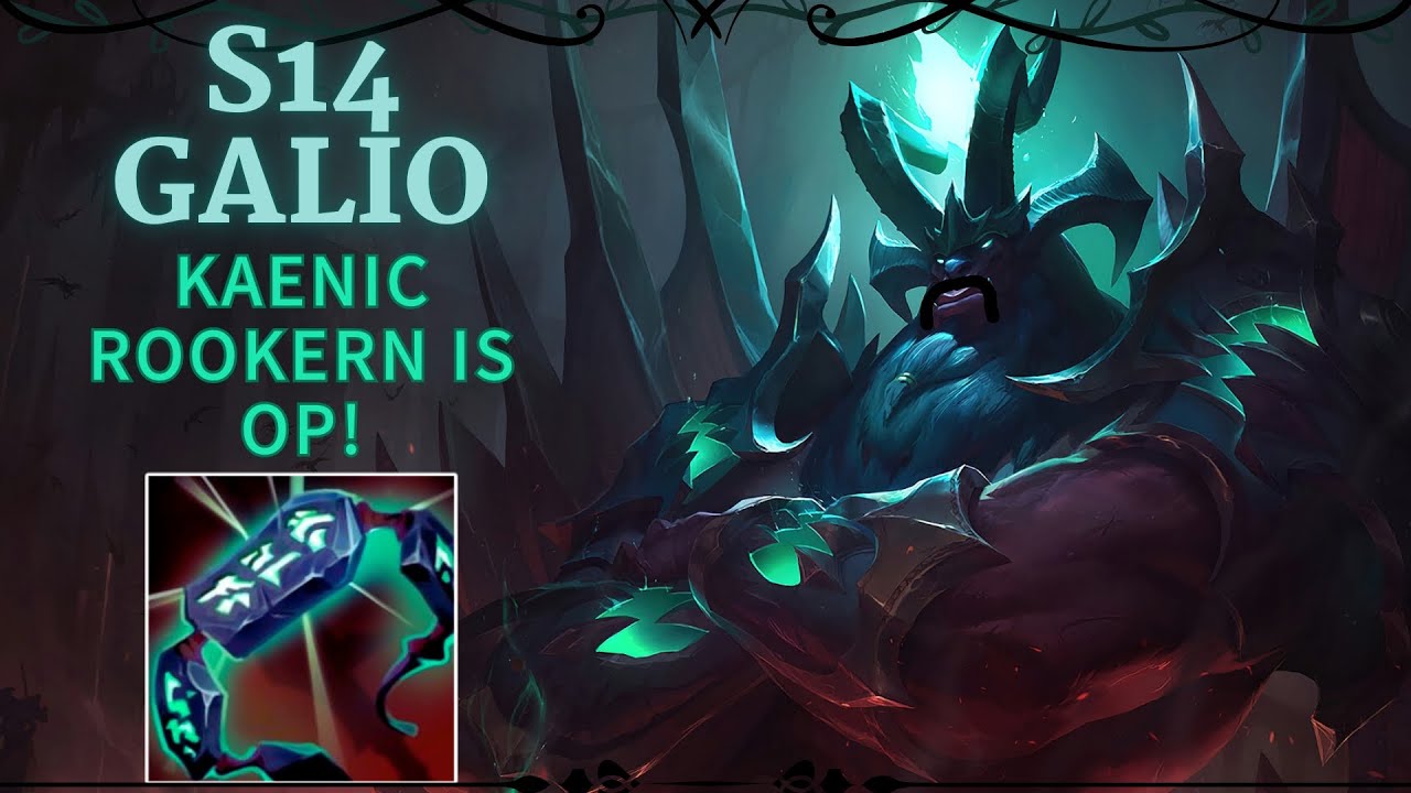 Kaenic Rookern IS STILL BROKEN! | S14 GALIO MID - YouTube