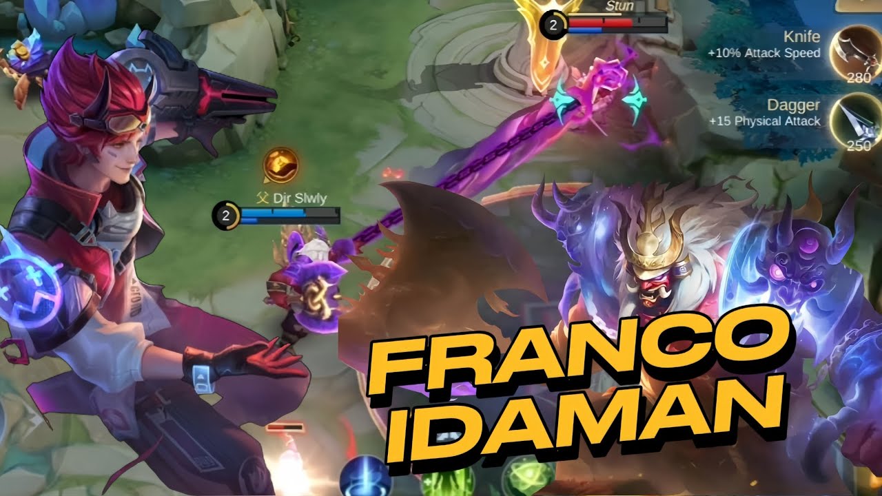 INI LAH YANG TERJADI MAIN CLAUDE KETEMU TIM FRANCO JAGO GAME NYA AUTO GAMPANG TINGGAL JAGA ...