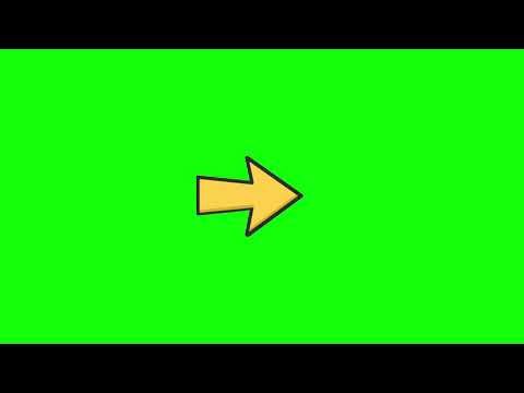 Green Screen Arrow Animation Loop (Right) - YouTube