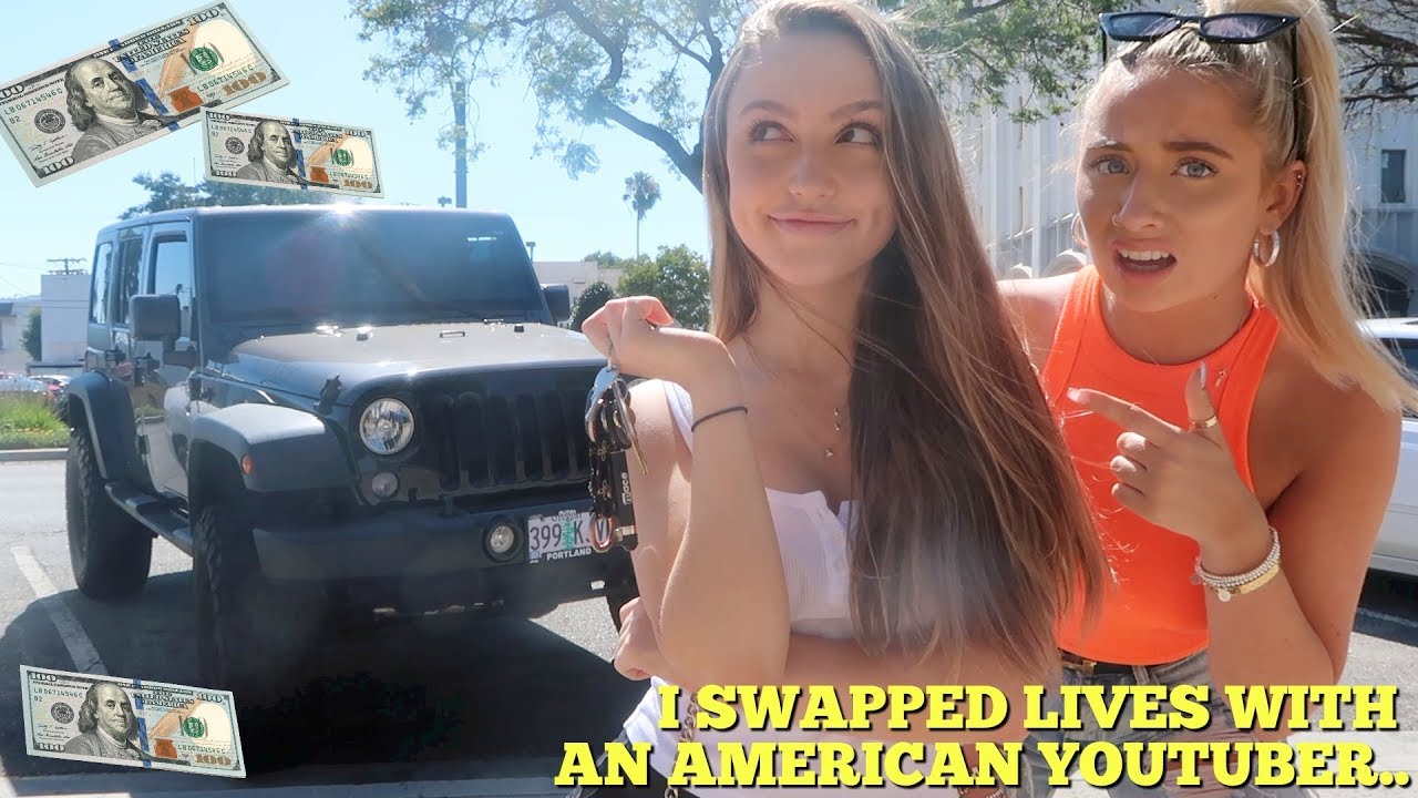 I lived the life of an American youtuber.. for 24HOURS! | Saffron ...