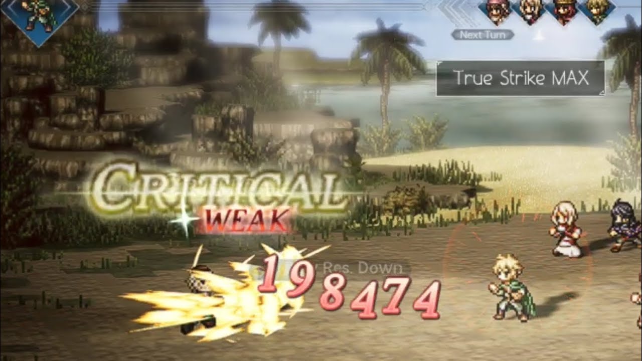 Octopath COTC - Master Tower EX7 in 3T - YouTube