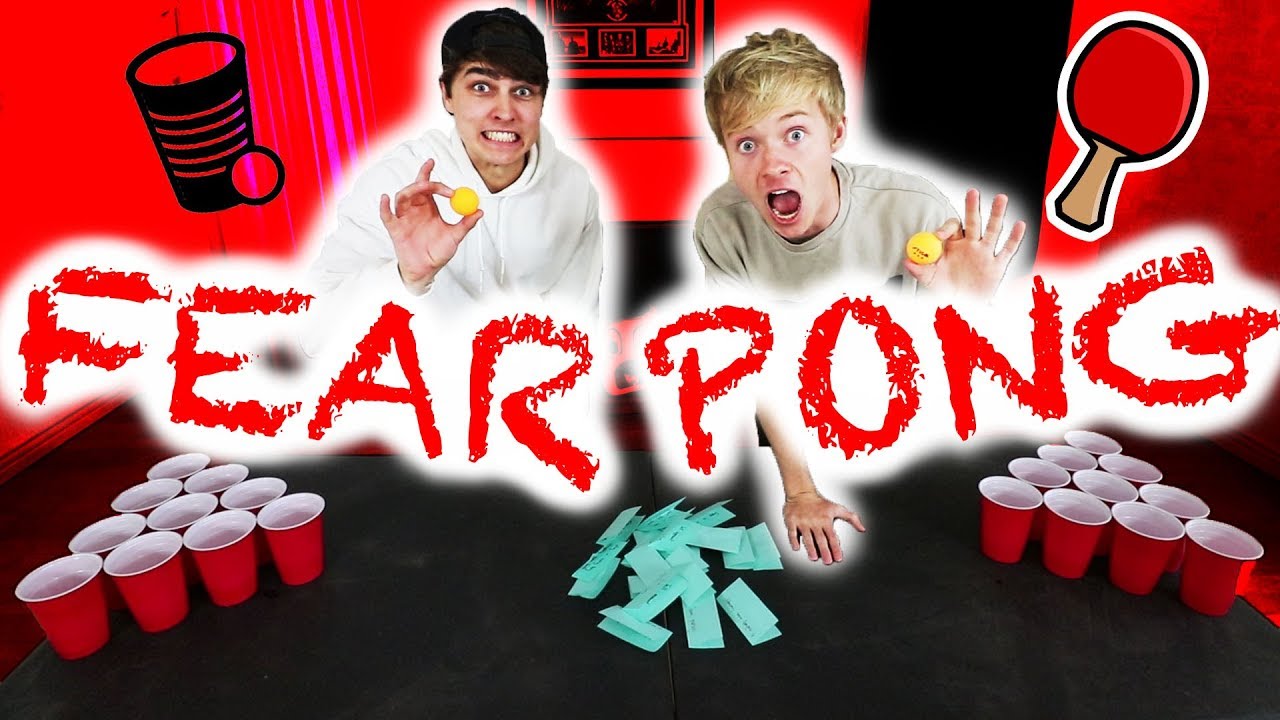 ROOMMATES PLAY FEAR PONG w/ Colby Brock | Sam Golbach - YouTube