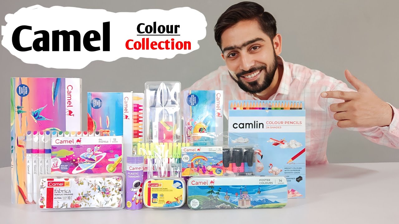 Camel Colour Collection | Camel Colour Unboxing | Camel Colour Set ...