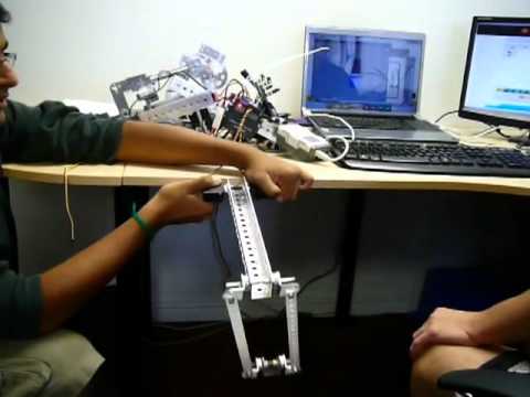 TETRIX Delta Robot Arm in Motion - YouTube