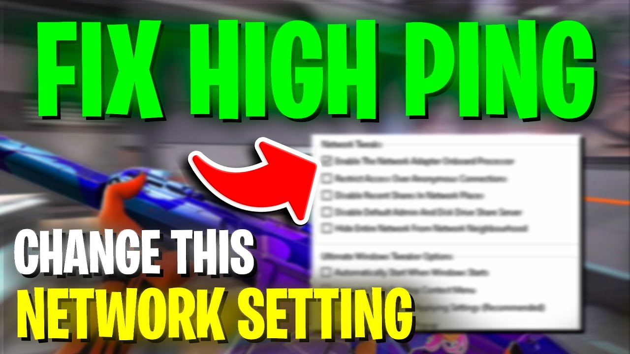 TRY THIS NOW: The Best Method To Fix Your PING in Games - YouTube