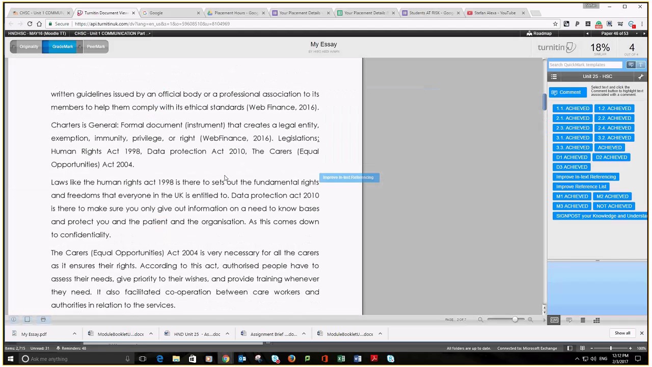 How to check your results on e learning - YouTube