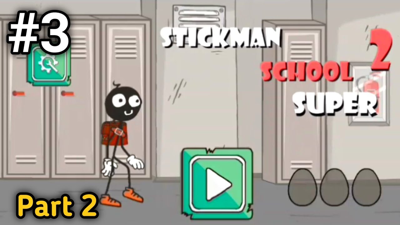 ESCAPE SCHOOL WITH STICKMAN || FUNNY STICKMAN || PART 2 😂 #3 - YouTube