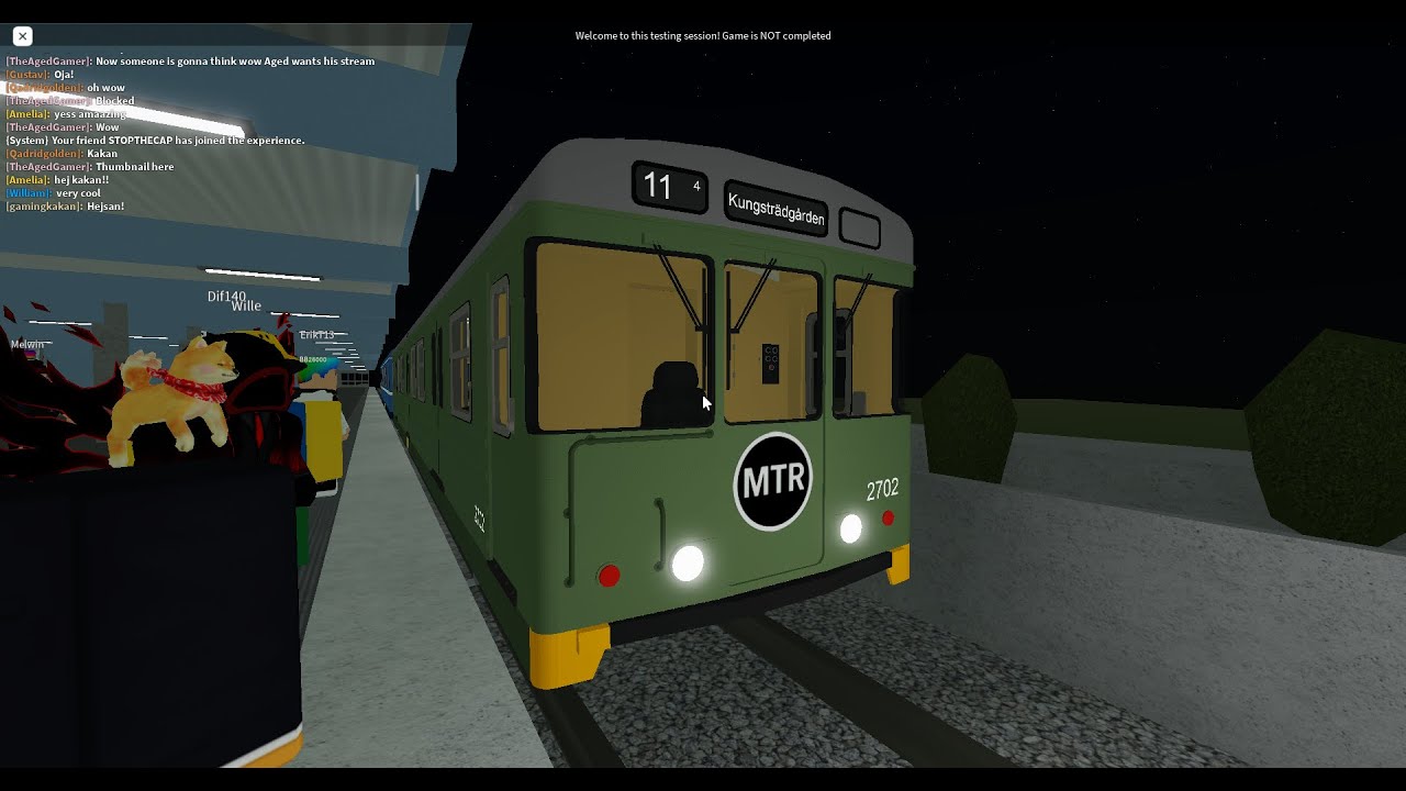 First Official Roblox MTR Nordic Startup Plus Last Startup With Malte ...
