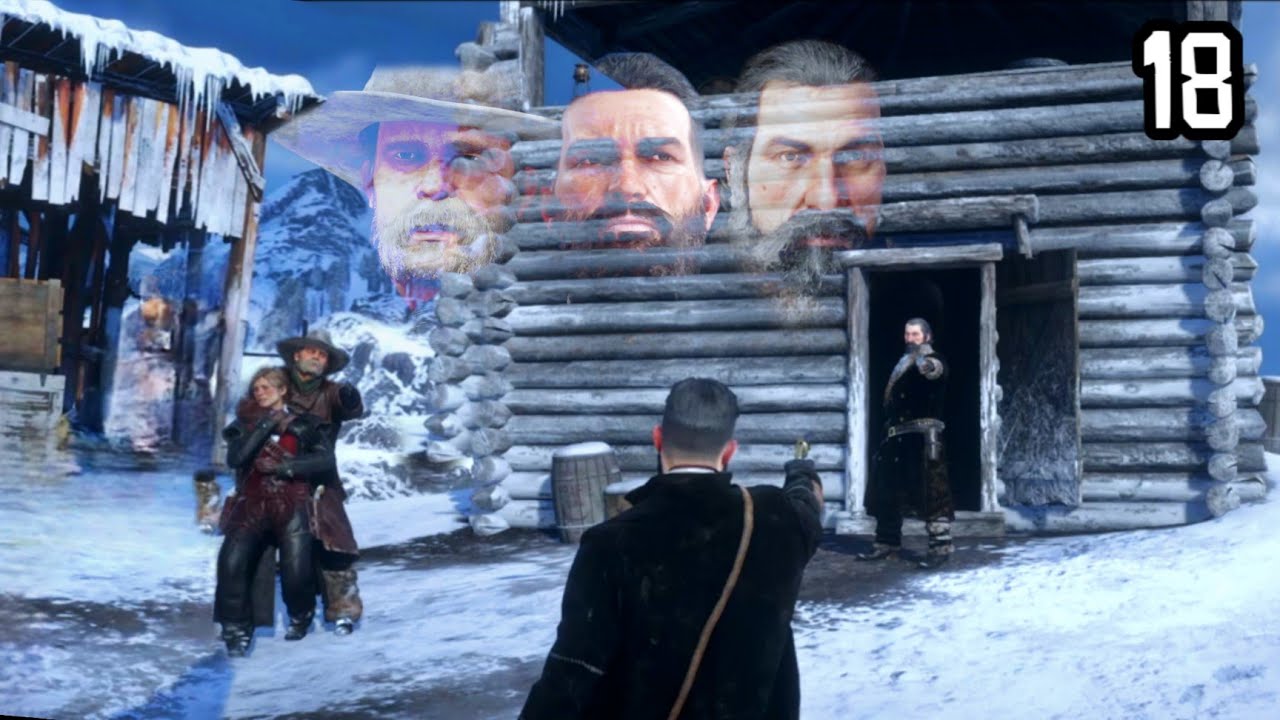 Ang muling paghaharap harap nina John, Micah, at Dutch | Red Dead ...