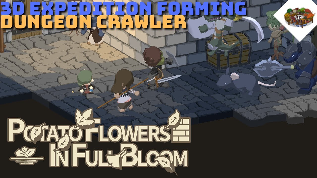 3D Expedition Forming Dungeon Crawler | Potato Flowers In Full Bloom - YouTube