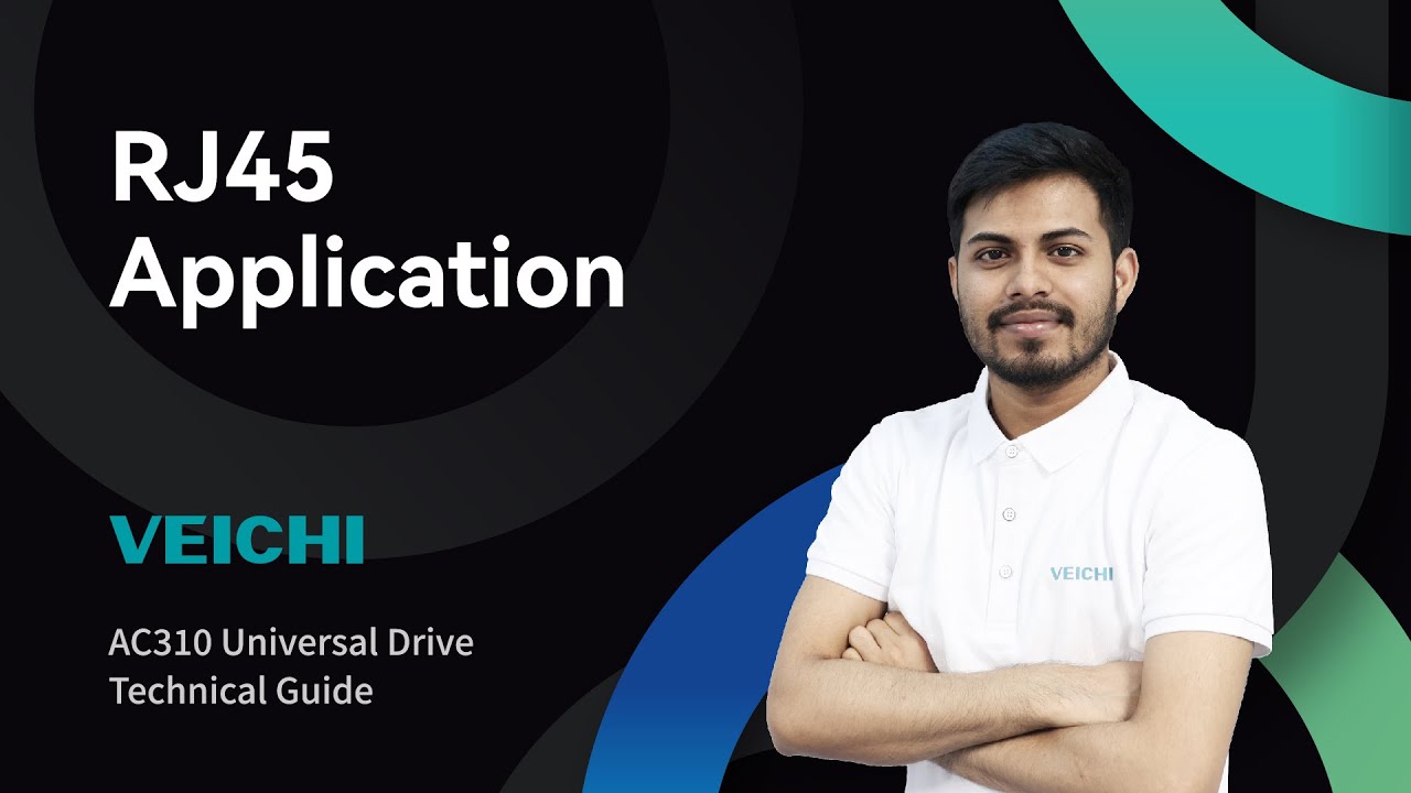 RJ45 Application for AC310 AC Drive - YouTube