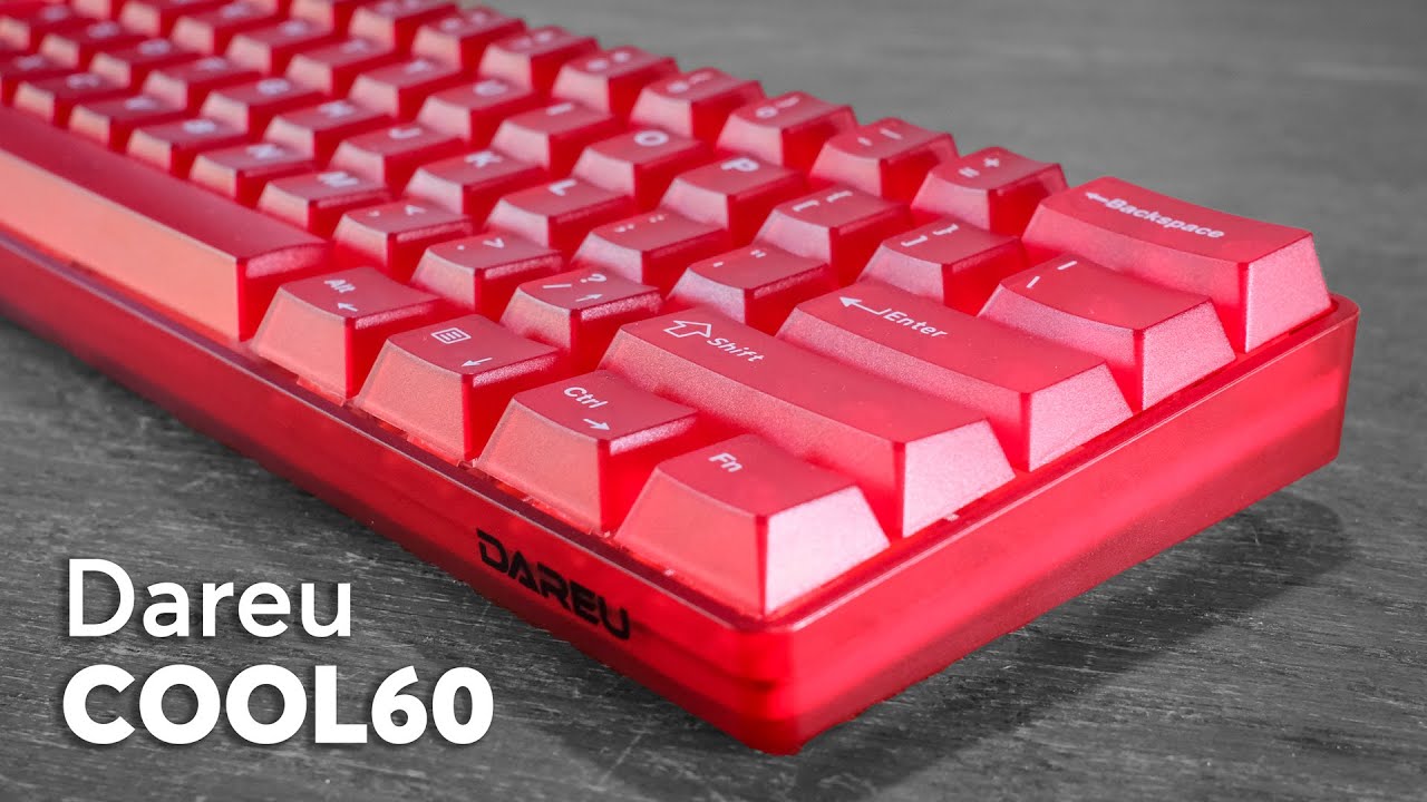 Dareu COOL60 Review | Super Light Hall Effect Keyboard! - YouTube