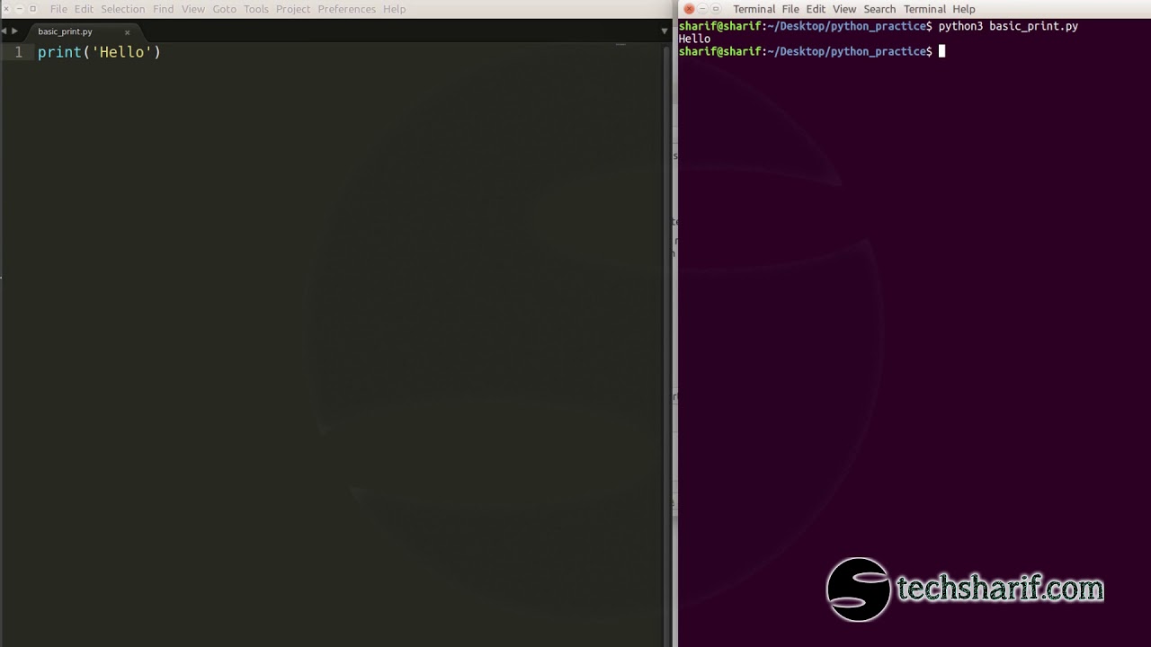 Bangla Python Tutorial 0201 Basic Print Youtube 0707