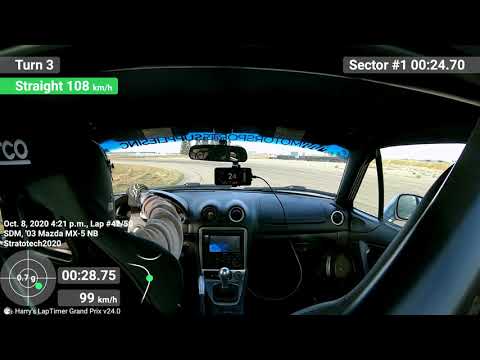 Turbo Mazda Miata - Stratotech Raceway (1:08.80) - October 8, 2020 ...
