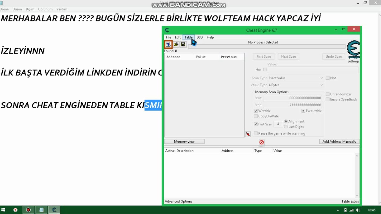 WOLFTEAM HACK +Anlatımlı - YouTube
