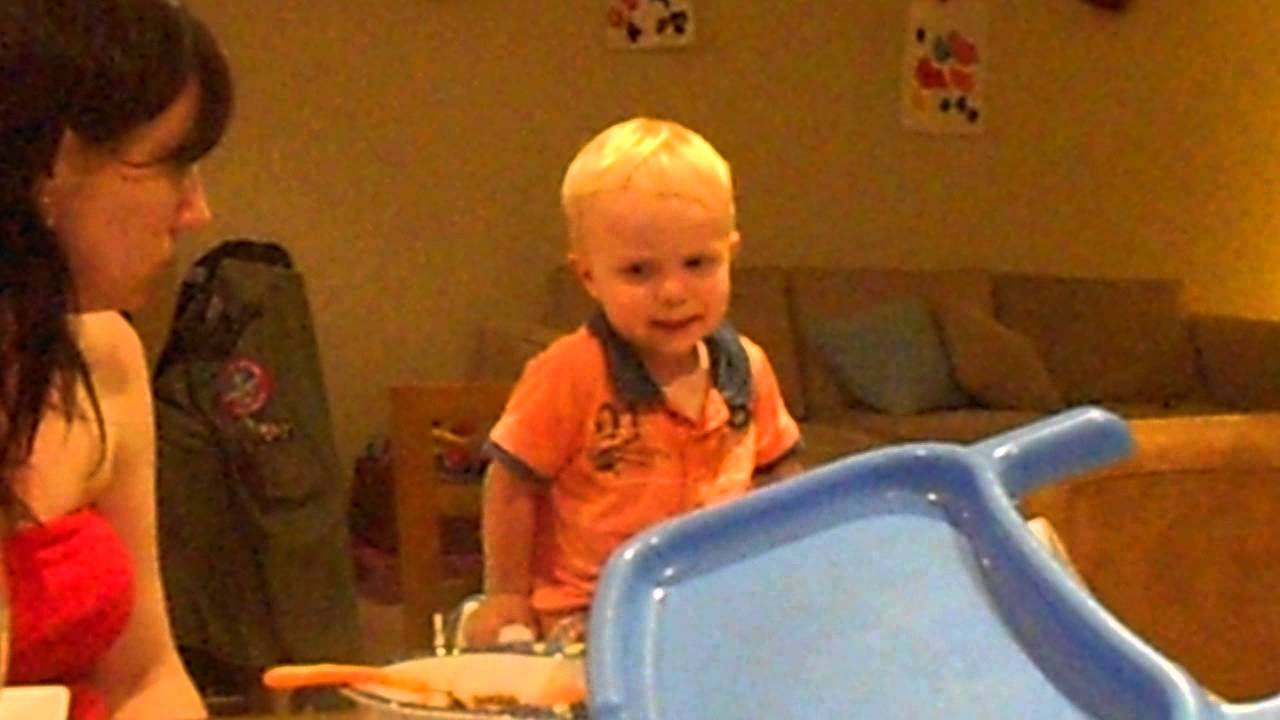 Grumpy little boy doesn't know what he wants. - YouTube