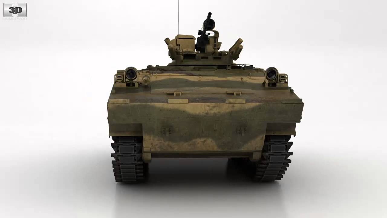 AMX-10P by 3D model store Humster3D.com - YouTube