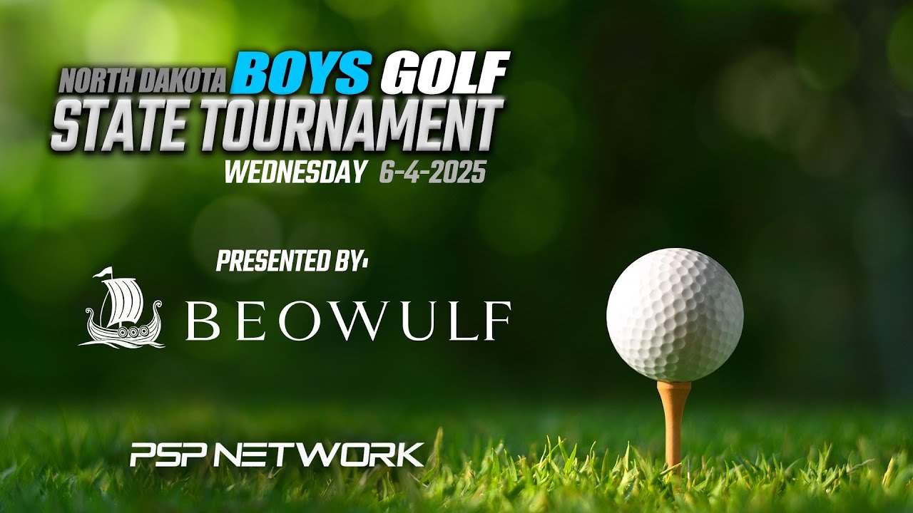 ⛳ 2025 ND BOYS STATE GOLF TOURNAMENT: PRESENTED BY GOLFMINOT.COM - YouTube