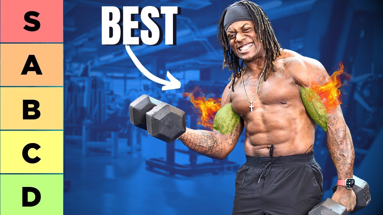 These Top Ranked Bicep Exercises Will Add Inches To Your Arms - YouTube