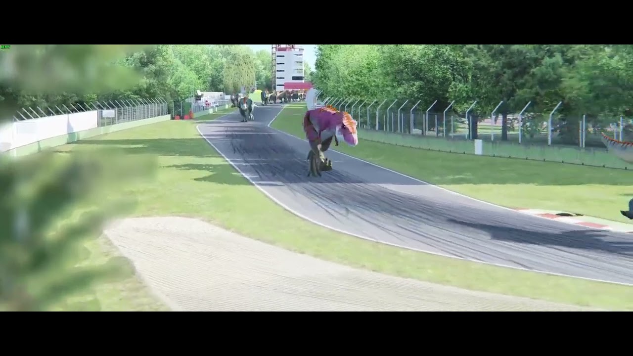 simplesmente uma corrida de T-REX no assetto corsa - YouTube