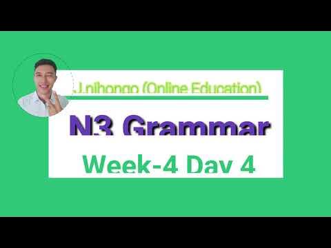 Week 4 Day 4 - YouTube