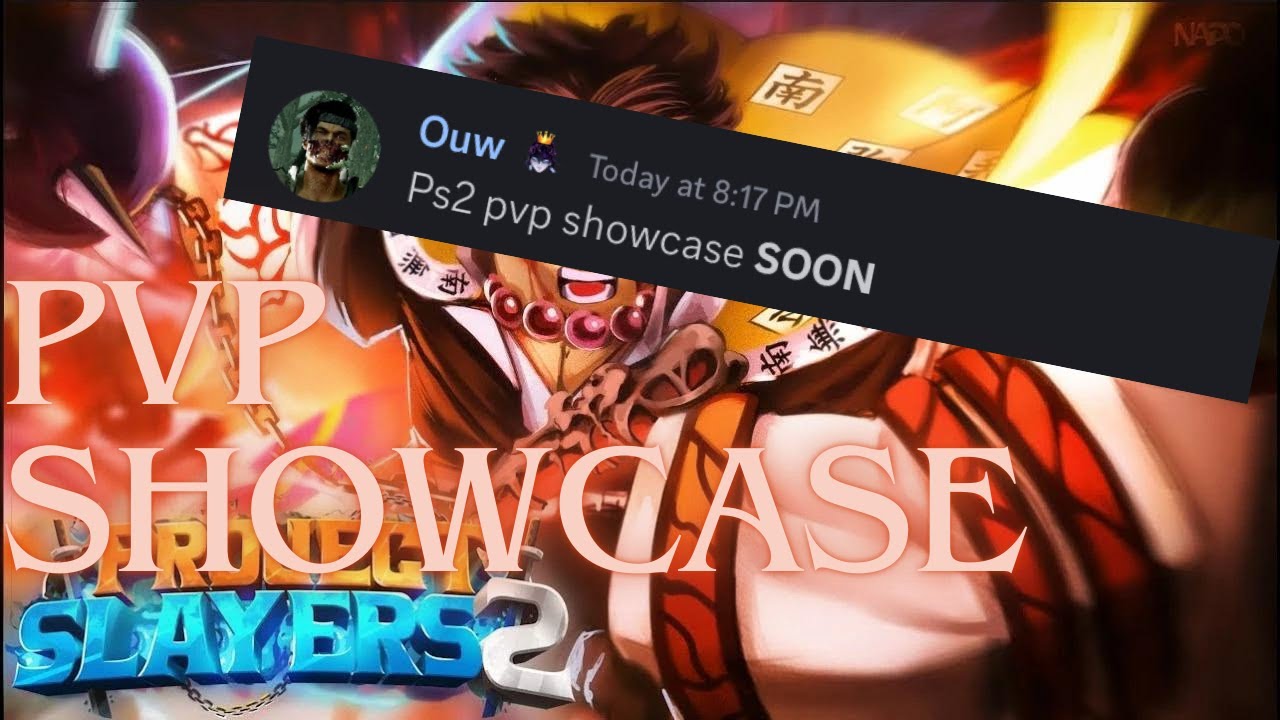 PVP Showcase COMING SOON | Project Slayers 2 News - YouTube