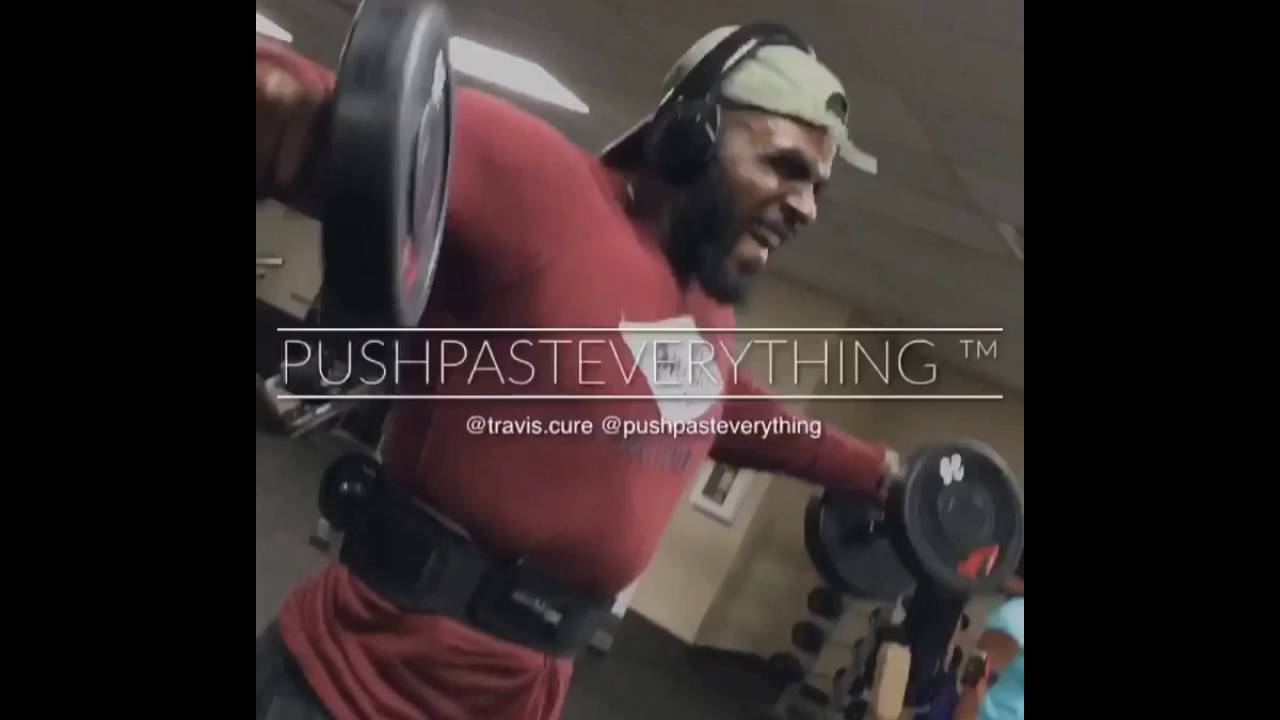 CRAZY SHOULDER DAY WITH TRAVIS CURE @travis.cure @pushpasteverything ...