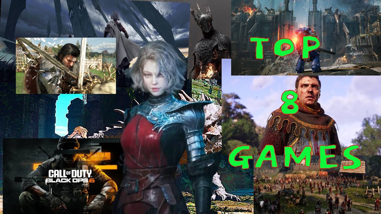 TOP 8 GAMES with AMAZING GRAPHICS AND MECHANICS 🧐 - YouTube