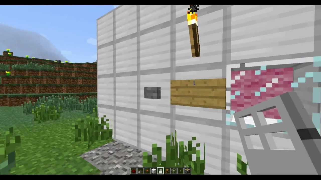 [Minecraft] Tuto redstone | #7 La porte à code couleur [FR] - YouTube