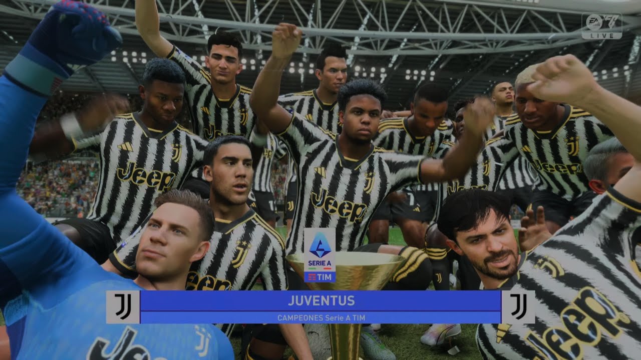 FC24 #124 JUVENTUS CONQUISTA LA SERIE A 🇮🇹 - YouTube