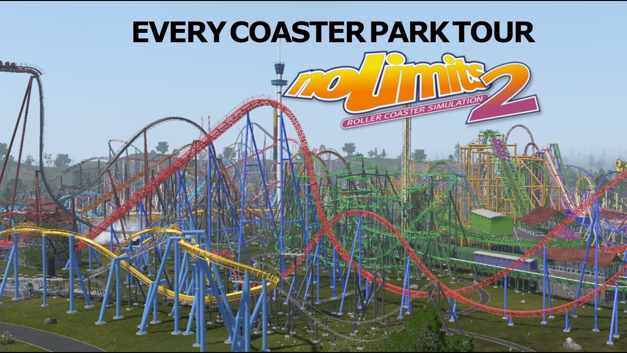 EVERY COASTER TYPE IN NOLIMITS 2 - Every Coaster Park Tour - YouTube