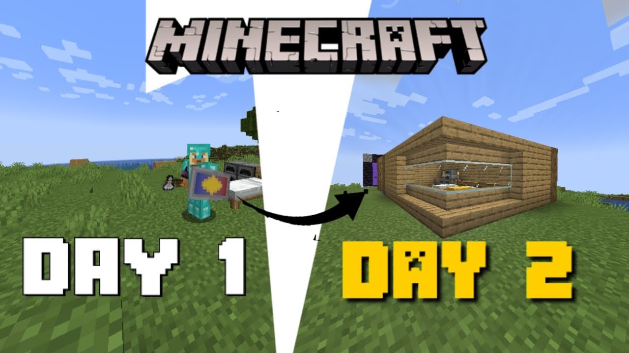 Surviving days AND Build A MODERN HOUSE IN GREATLAND? - YouTube